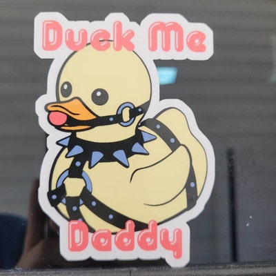 Duck Me Daddy Funny Offroad Sticker for Jeeps, Wranglers, Trucks, Suvs ...
