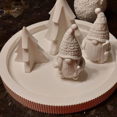 Stripped Tray Casting Silicone Molds, Concrete Mold Plates With Grooves ...