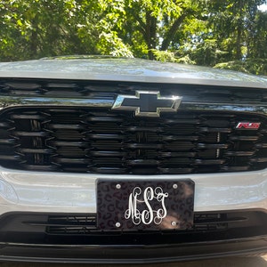 Multi-color Option Personalized License Plate, Personalized Car Tag ...