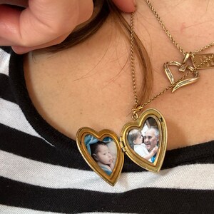 4 Photo Heart Locket,4 Photo Locket,family Locket,multi Photo Locket ...