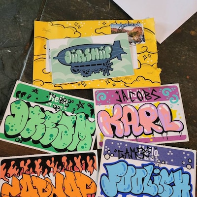 Foolish Graffiti Sticker - Etsy