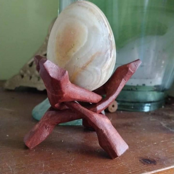 Large Wood Display Stand I Large Wooden Display Stand I Conch Shell ...