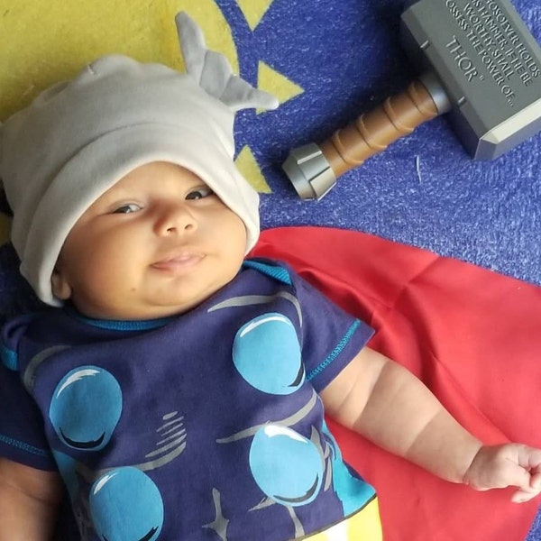 Thor Hammer Baby Rattle | Cosplay | Birthday Gift | Nursery Decor ...