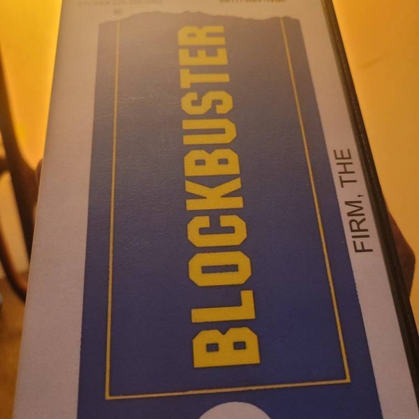 Custom Blockbuster Vhs Cases - Etsy