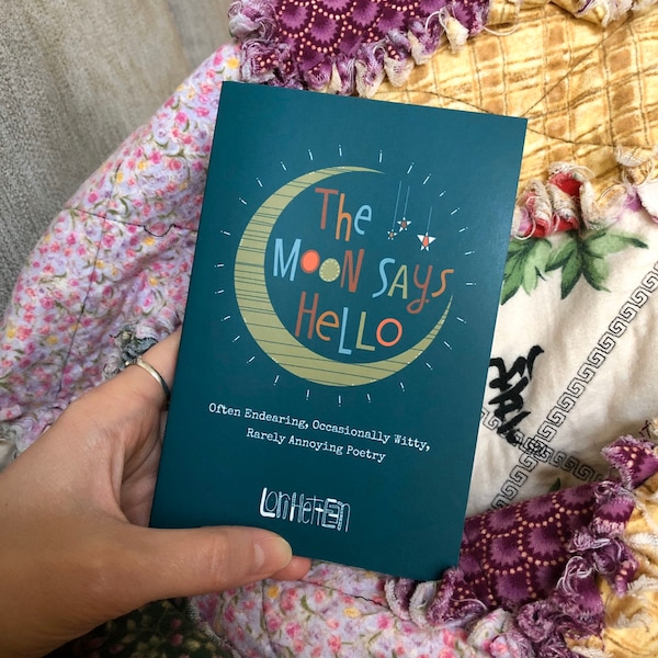 The Moon Says Hello - Book of Original Poetry - Etsy