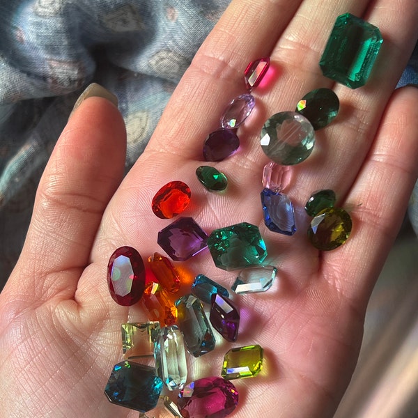 Bulk Semi Precious Faceted Gemstones Wholesale Lot, Mixed Loose ...