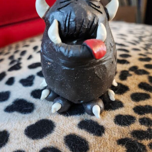 Monster Plant Buddy, Cyclops Ceramic Monster, Garden Art, Plant Art ...