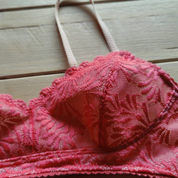 MARA Bralette English PDF Digital Sewing Pattern, Lingerie Sewing ...