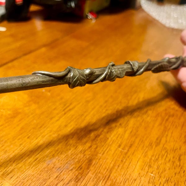 White Angel Wings Wizard Wand, Wood Magic Wand, Fantasy Wand, Master ...