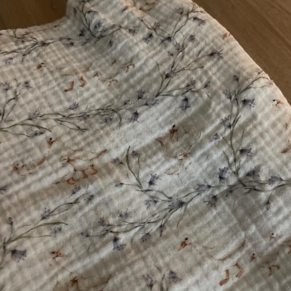 Double Gauze Fabric Digital Printed, Lightweight Fabric, , Baby Muslin ...