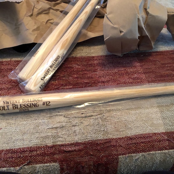 18" Trophy Bat Personalized Baseball Bat Custom Baseball Bat Engraved ...