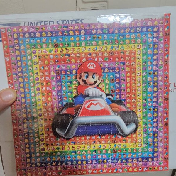 Mario Kart LSD Blotter Art Psychedelic Acid Free Paper - Etsy