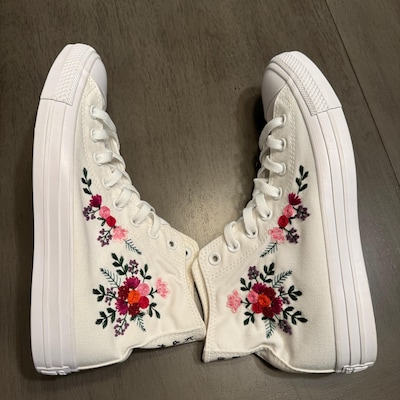 Embroidered Converse/ Converse Custom Constellation Embroidery ...