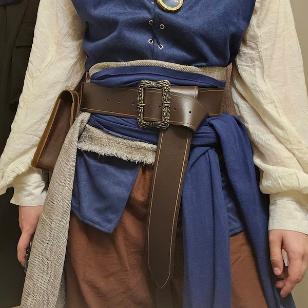 Swashbuckler Belt - Black or Brown - Made to Order - Hand-crafted, High ...