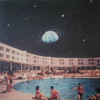 The Space Cowboy Retro Futurism Vintage Western Cosmic Sci-fi Art ...