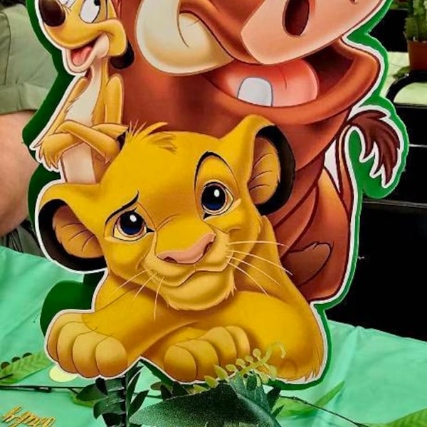 Lion King Centerpieces First Birthday Decoration Boy Hakuna Matata ...