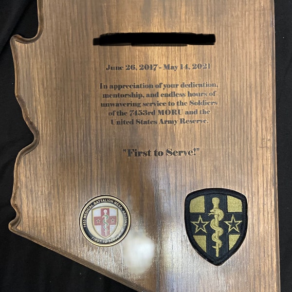 Personalized Military Plaques- USMC, Air Force, Navy, Army, Coast Guard ...