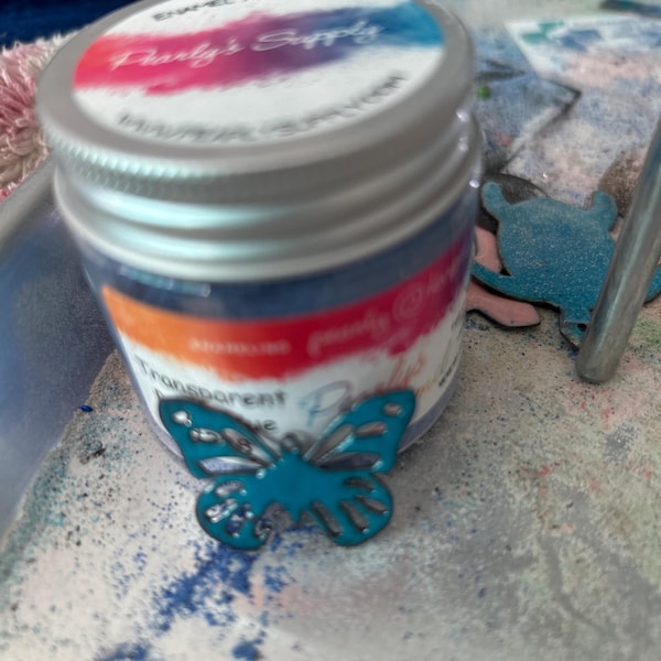 Pearly's Enamel Powder Green Collection 3oz. 85gr. Great for Torch/kiln ...