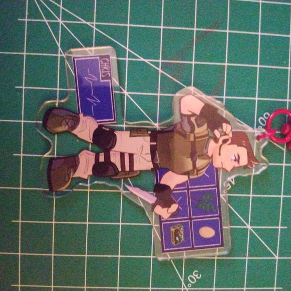 RESIDENT EVIL: Inventory Charms (reversible Acrylic Designs) - Etsy