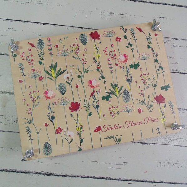 Flower Press, Field Botanist Plant Press, Kids Craft Flower Press ...