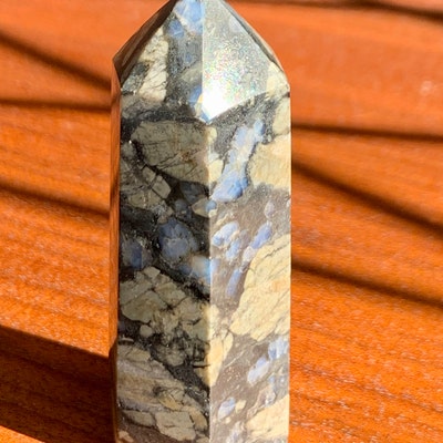 3-4 Inches Natural Blue Que Sera Tower,luminous Speckled Gemstone ...