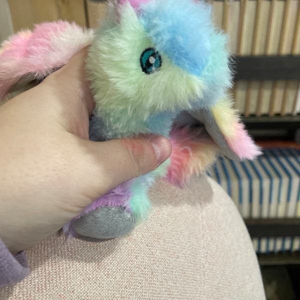 Tiny Green Dragon Plush Keychain, Mini Soft Animal Toy, Cuddly Toy Baby ...