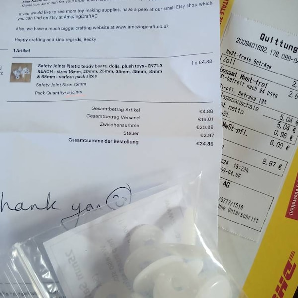 Teddy Bear Sewing Pattern for a Traditional Mohair, Cotter Pin Jointed ...