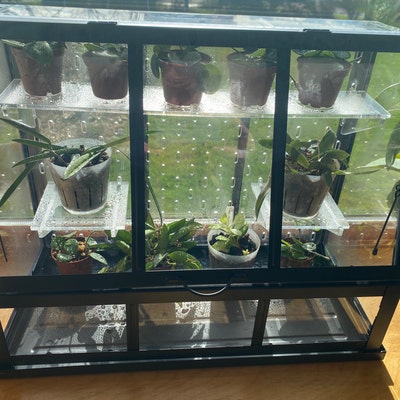 Akerbar Small Pegboard and Shelf Acrylic Kit Ikea Greenhouse SKADIS 17 ...