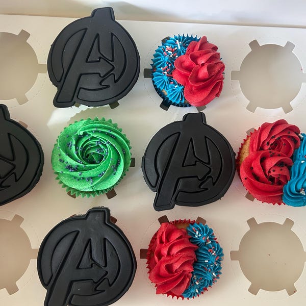 Acrylic Any 3 Line Design Cake Topper or Charm. Various Fonts, Colours ...
