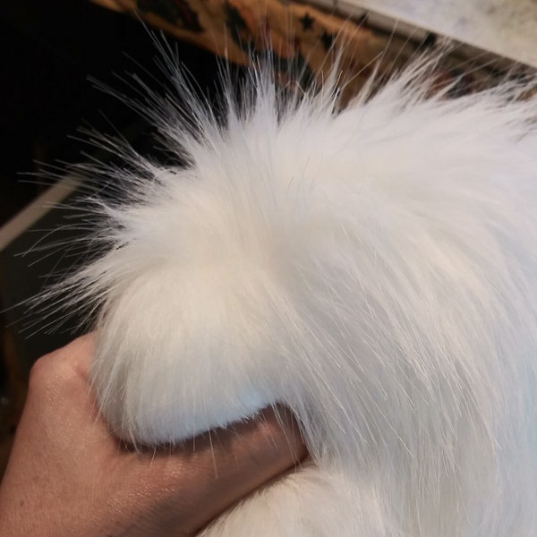 Natural White, Faux Fur Fabric,craft Squares,fun Fur,baby Photos ...