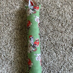 Large Cat Kicker Toy With Ribbons. 12 to 13 Long. Quality Catnip Silver ...