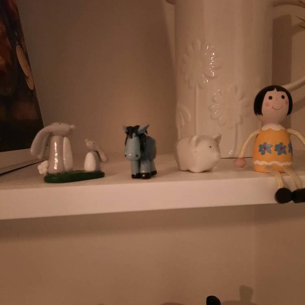 Handmade Clay Donkey Figure, Gift for Friends/loved Ones. - Etsy