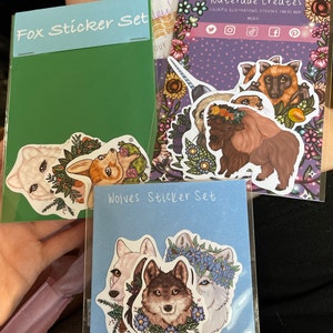 Fox Sticker, Red Fox Sticker, Fox Decal, Red Fox Decal, Red Fox ...