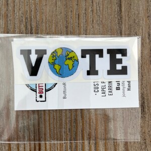 Voting Rights Pin Make Voting Free Fair Easy Pinback Buttons - Etsy