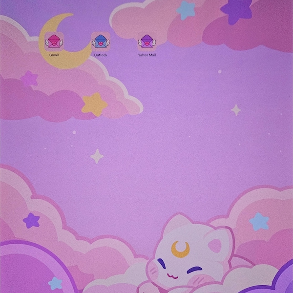 Magical Girl App Icon Pack - Etsy