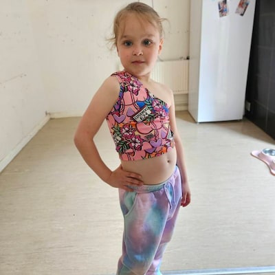 Flared Pants Pattern for Kids, Girl Flare Pant Pattern, Kids Flare ...