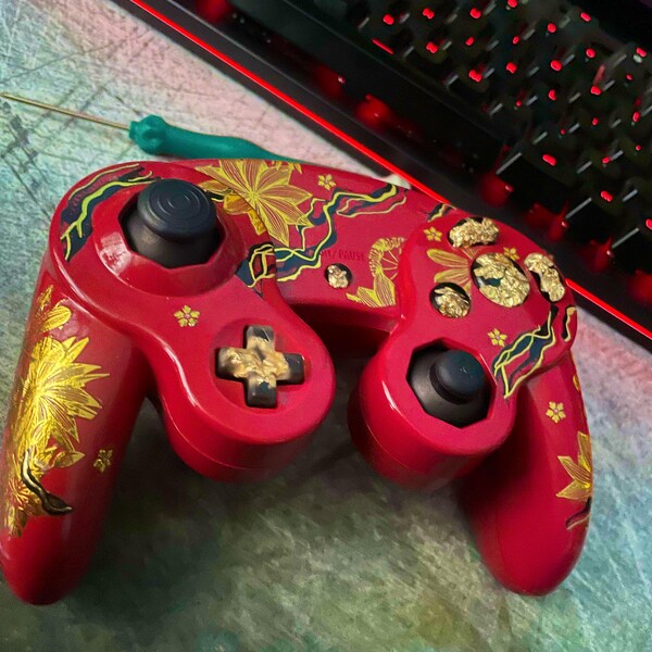 Surf's up Orange Spice Phob Gamecube Controller for Smash - Etsy