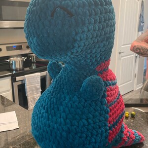 Crochet Pattern: Timothy the T-rex - Etsy