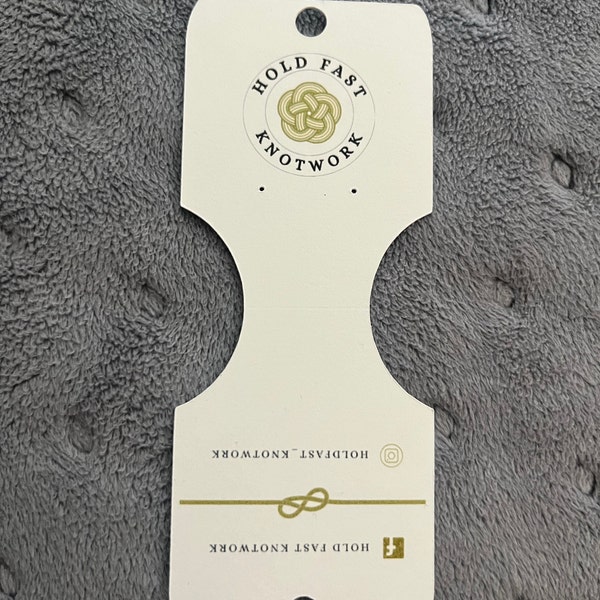 Custom Fold Over Tags- Personalized Product Hanging Cards-display Card ...