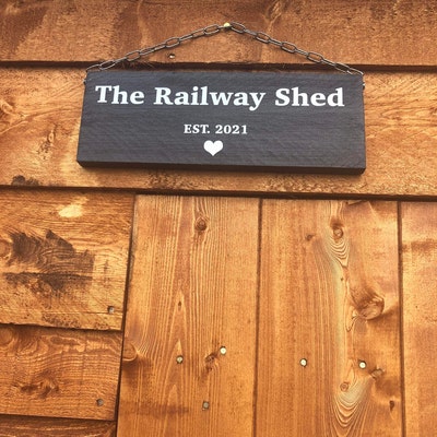 Personalised She Shed Wooden Sign My Shed My Rules Plaque Mothers Day ...