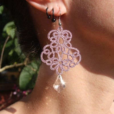 Triple Star Graphic Pattern for Tatting Work Optimal for - Etsy