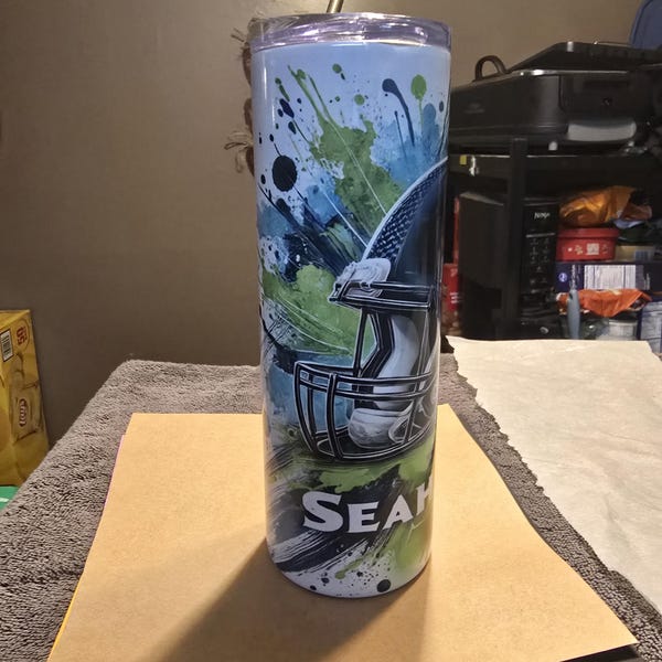 20oz Skinny Tumbler Wrap PNG, Sport Mascot Tumbler Seamless Design ...
