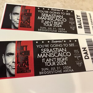 INSTANT EDITABLE Personalized Golden Ticket Souvenir Ticket - Etsy