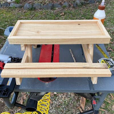 One Picket Chicnik Table Plans, Digital Plans, Chicken Table, Chicken ...