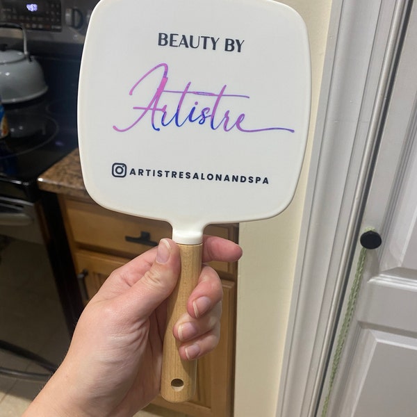 Lash and Brow Mirror Prop, Lash Artist Custom Mirror Gift, Salon Decor ...