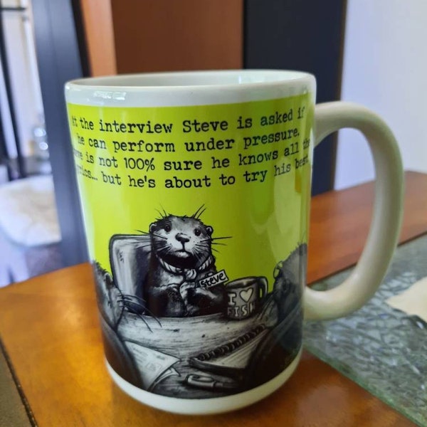 Doing Nothing Steve Mug - Etsy