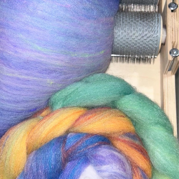 Fiber Blending Board, Wool Blending, Making Rolags, DIY Kit 108TPI ...