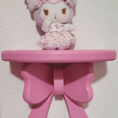 Wooden Bow Shelf - Etsy