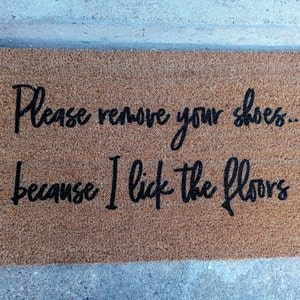 Custom Doormat Custom Door Mat Housewarming Gift Birthday | Etsy