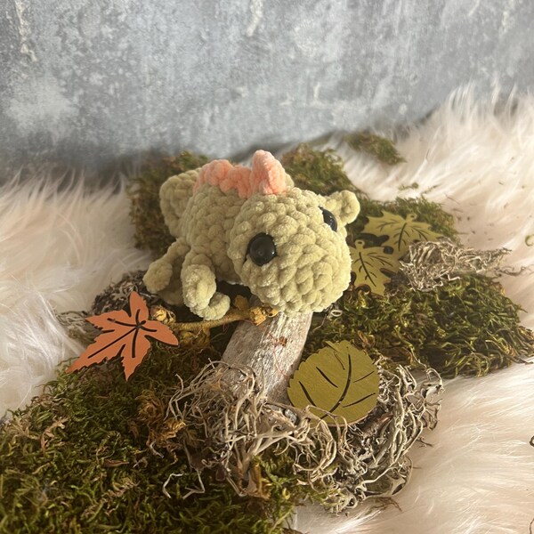 CROCHET PATTERN: Pico the No Sew Chameleon - Etsy